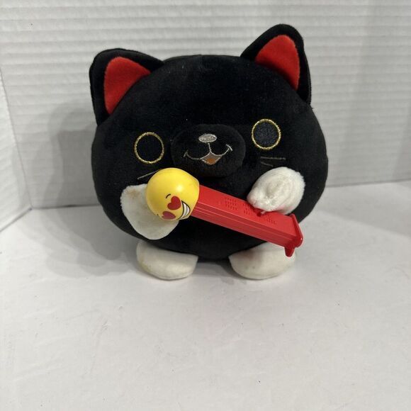 Toys | Zuru Snackles Luna Black Cat With Pez Plush Stuffed Animal 5 ...